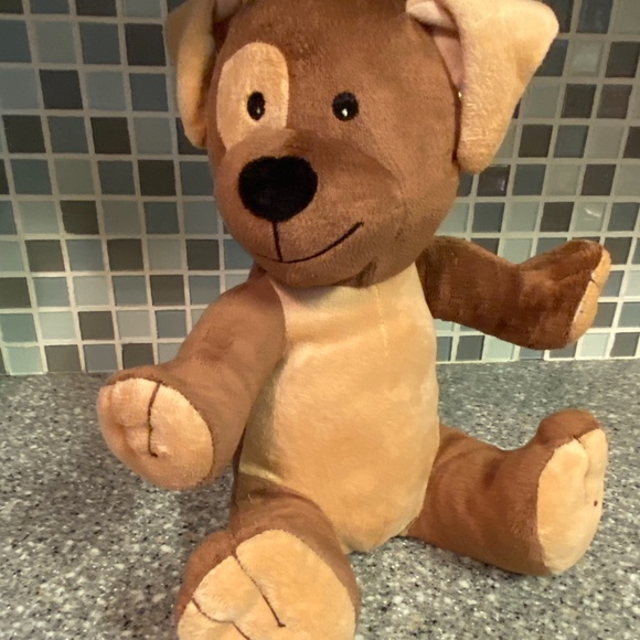 Progressive Plush | Toys | Progressive Plush Dog Tan Brown Sewn Eyes ...
